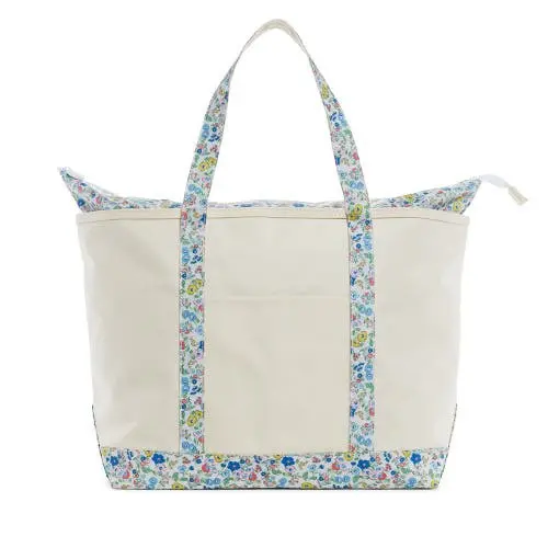 TRVL DESIGN Posies Floral Coated Canvas Maxi Tote - Multi