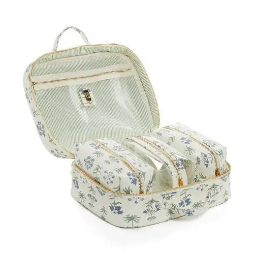 TRVL DESIGN Provence Makeup Bag - Ivory