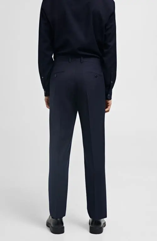 Mango Slim Fit Virgin Wool Dress Pants