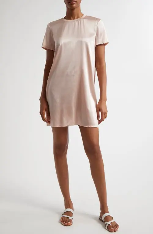 ATM Anthony Thomas Melillo Stretch Charmeuse Shift Dress