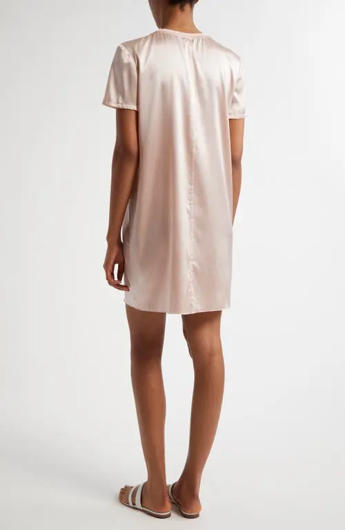 ATM Anthony Thomas Melillo Stretch Charmeuse Shift Dress