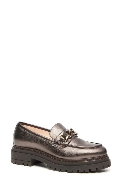 NEROGIARDINI Chain Platform Loafer