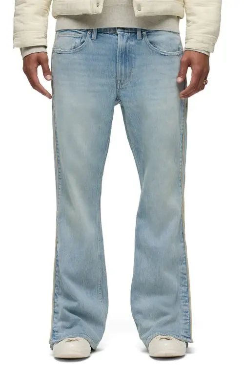 Hudson Jeans Walker Track Flared Jeans - Indigo Dusk