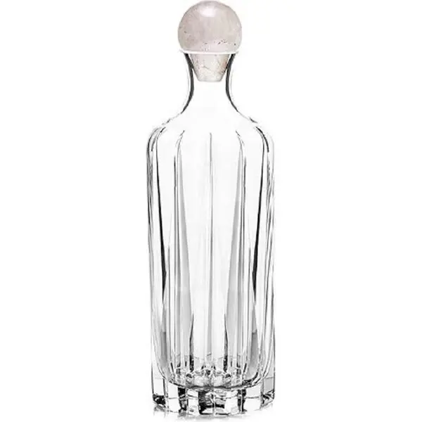 ANNA NEW YORK Elevo Liquor Decanter - Smoke Agate