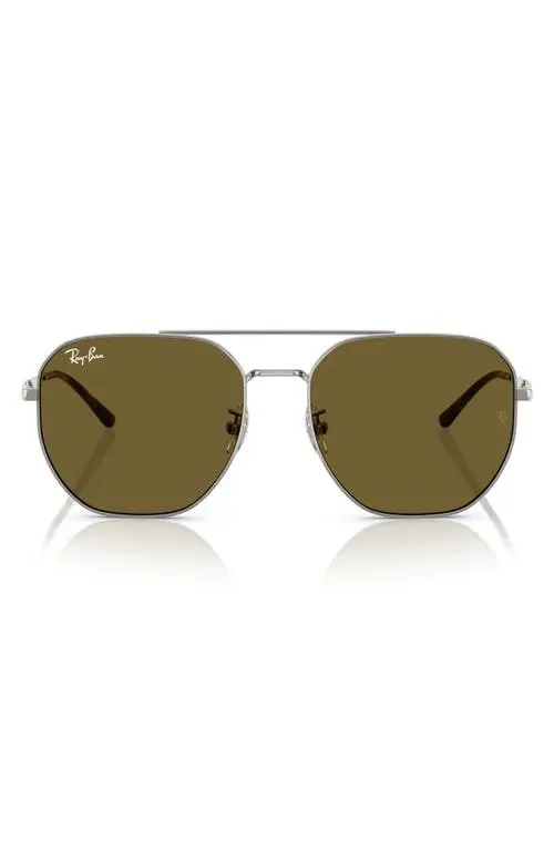 Ray-ban 59mm Irregular Sunglasses - Gunmetal