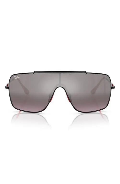 Ray-ban X Scuderia Ferrari Shield Sunglasses - Black