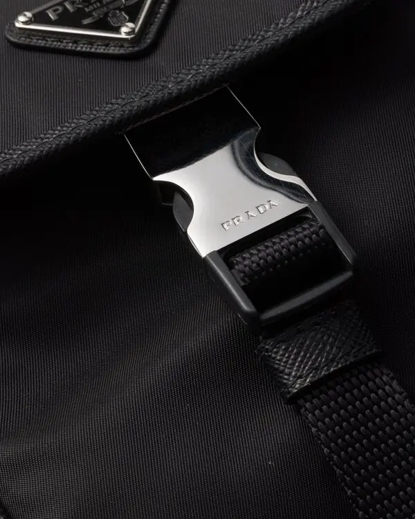 Prada Re-nylon And Saffiano Leather Smartphone Case