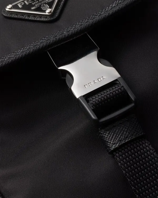 Prada Re-nylon And Saffiano Leather Smartphone Case