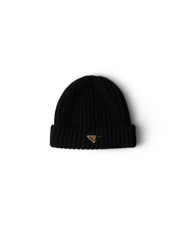 Prada Wool Beanie - Black