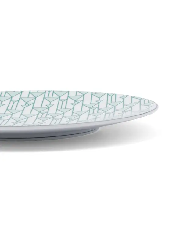 Prada Porcelain Charger Plate Vienna