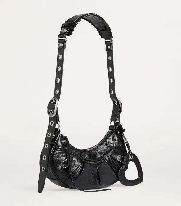 Balenciaga Extra-small Le Cagole Shoulder Bag - Black