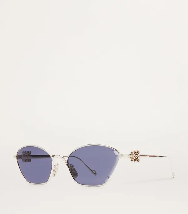 Loewe Anagram Hexagonal Sunglasses