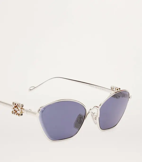Loewe Anagram Hexagonal Sunglasses