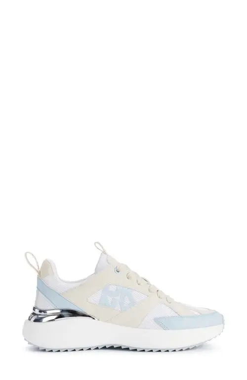 Dkny Zofi Platform Wedge Sneakers - Celeste