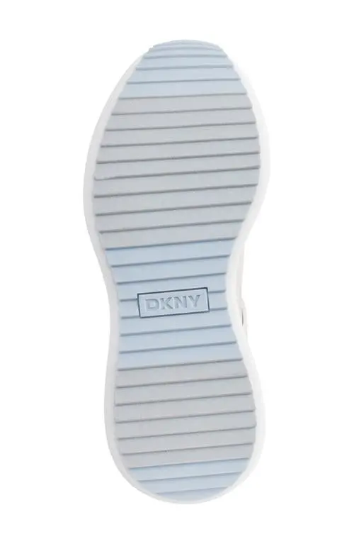 Dkny Zofi Platform Wedge Sneakers - Celeste
