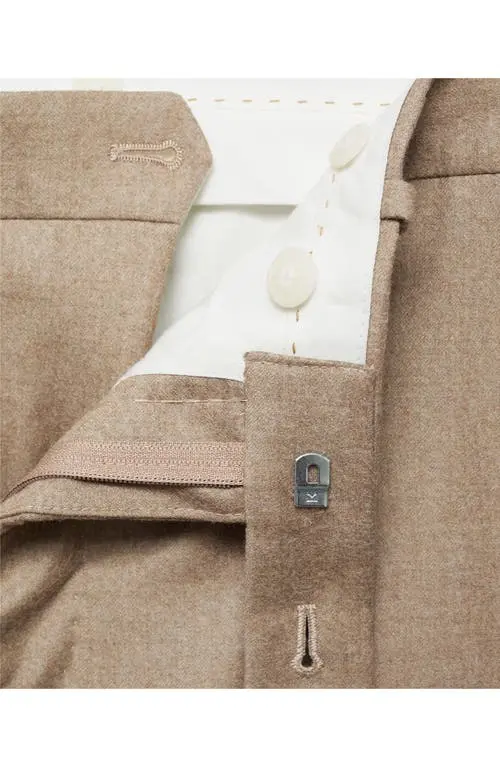 Mango Slim Fit Virgin Wool Trousers