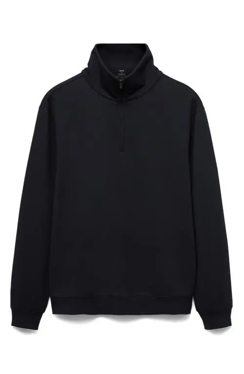 Mango Half Zip Performance Sweatshirt - Dark Navy