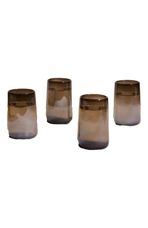 MESO GOODS Mario Tall Luster Glassset Of 4
