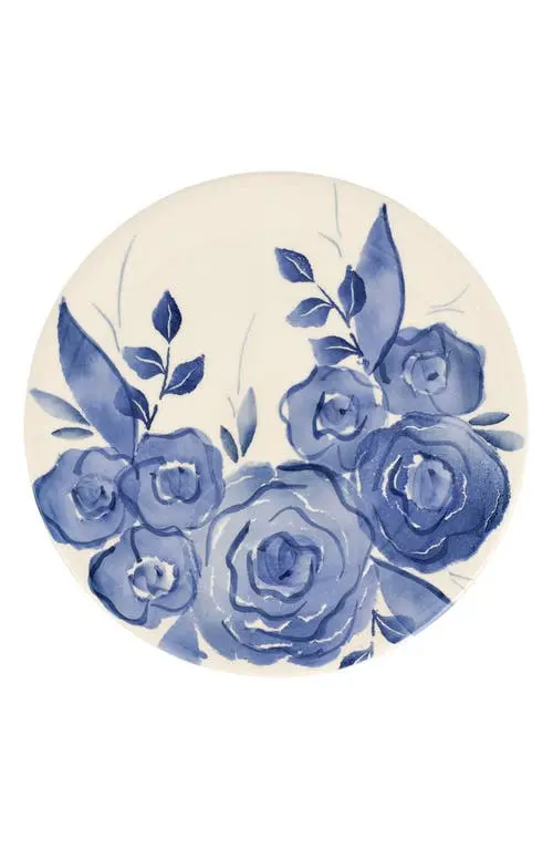 VIETRI Camellia Salad Plate - Blue