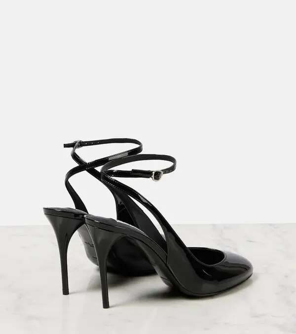 Alaïa Decollete 90 Patent Leather Pumps