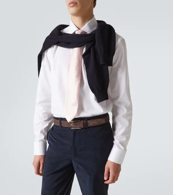 Canali Leather Belt