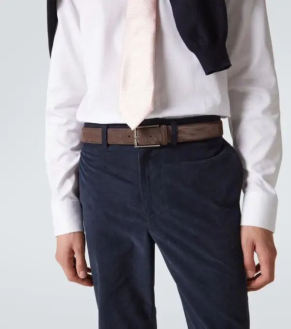 Canali Leather Belt