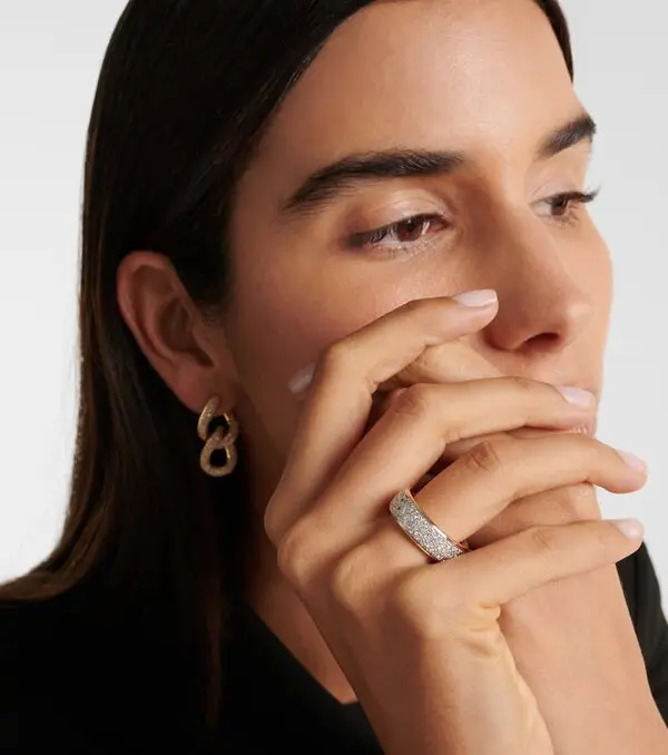 Pomellato Iconica 18kt Rose Diamond Ring - Gold