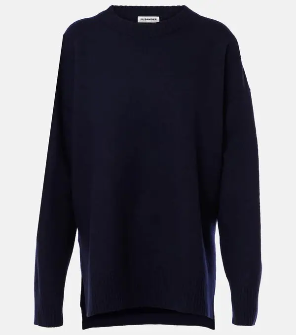 JIL SANDER Wool Sweater - Blue