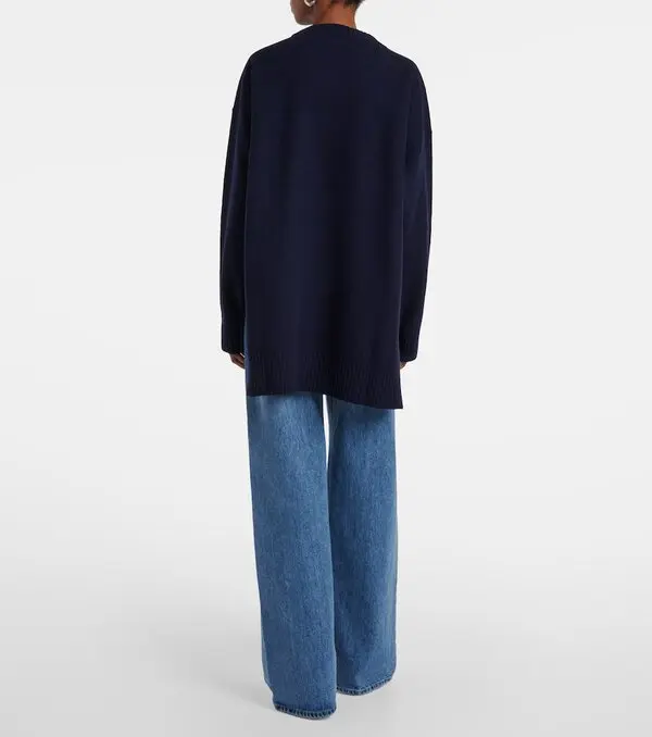 JIL SANDER Wool Sweater - Blue