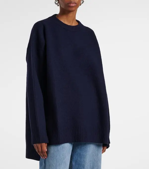 JIL SANDER Wool Sweater - Blue