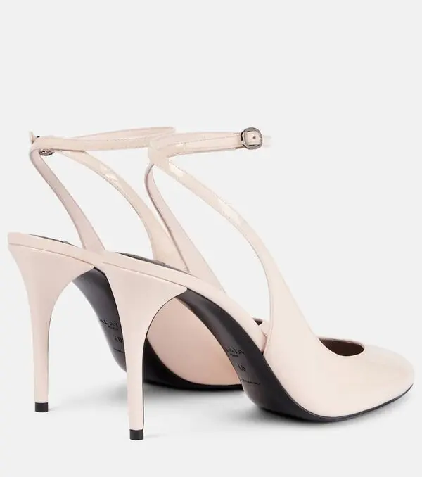 Alaïa Patent Leather Slingback Pumps