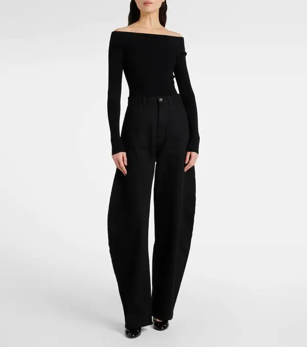 Alaïa Barrel-leg Jeans