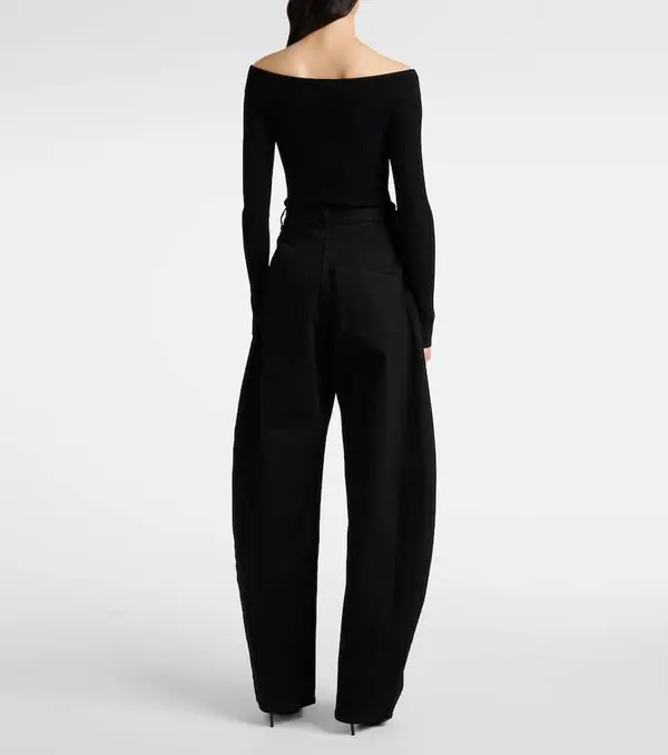 Alaïa Barrel-leg Jeans