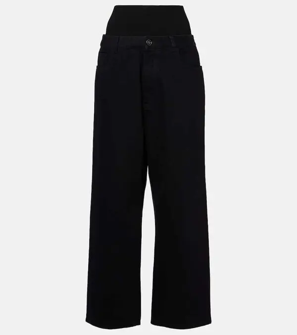 Alaïa High-rise Straight Jeans