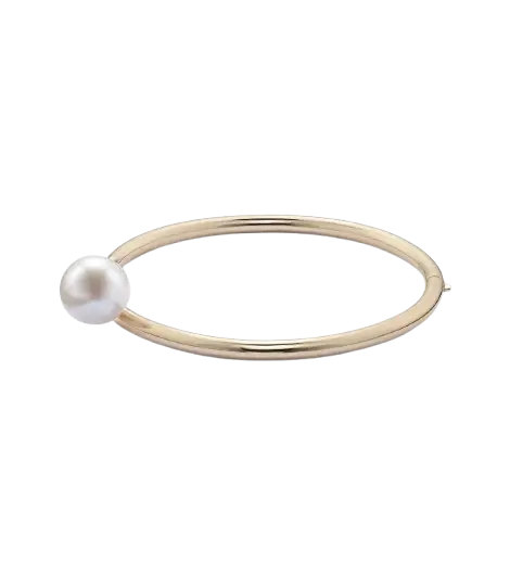 Sophie Bille Brahe La Beauté Perle 14kt Bracelet With Pearl - Gold