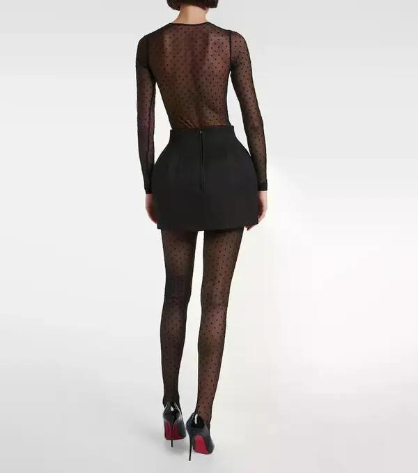 Wardrobe.NYC Polka-dot Tights