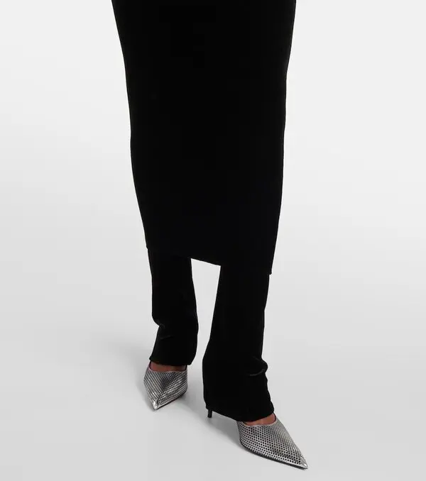 Alaïa Fluid Jersey Skirt Pants