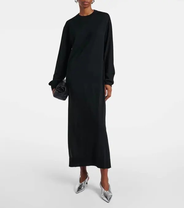 JIL SANDER Wool Sweater Dress