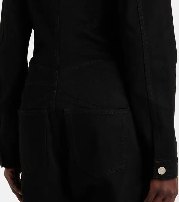 Alaïa Denim Jumpsuit - Black