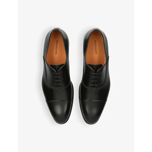 magnanni black dress shoes ZM23802 Magnanni Diezma Black main image 1
