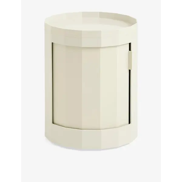 HAY Facet Low Plastic Cabinet 49cm - Eggshell