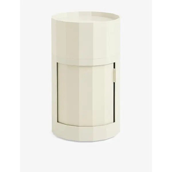 HAY Facet High Plastic Cabinet 66cm - Eggshell