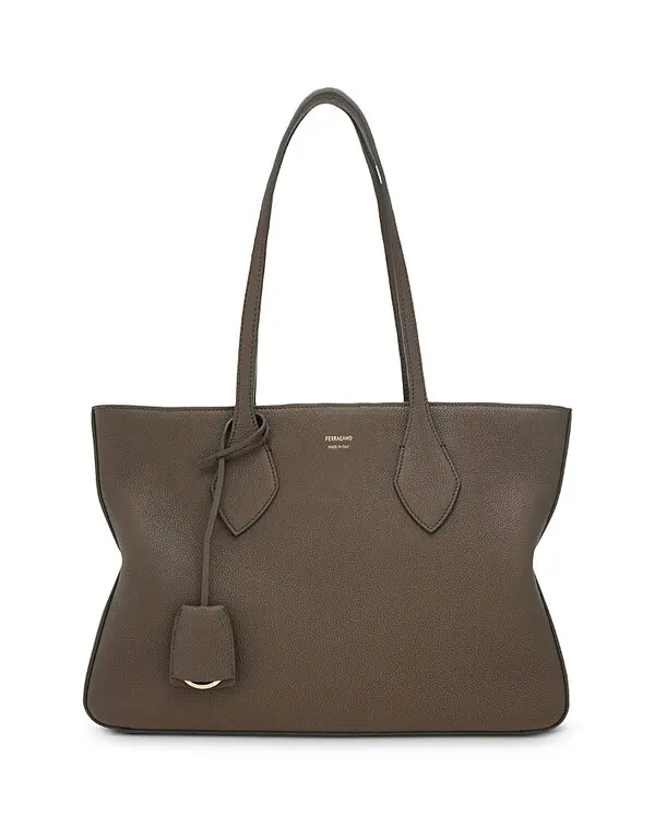 FERRAGAMO Star Tote Bag - Concrete