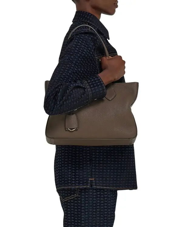 FERRAGAMO Star Tote Bag - Concrete