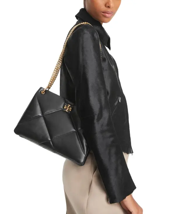 Tory Burch Kira Diamond Quilted Leather Shoulder Bag