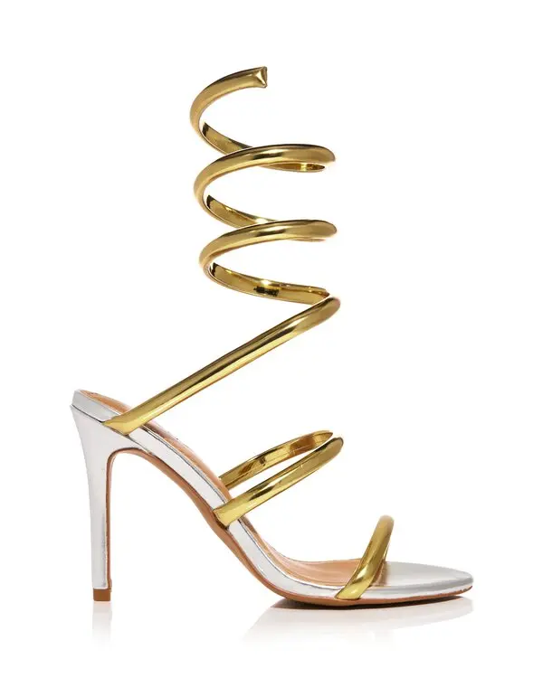 Aqua Dyon Wrapping Sandals