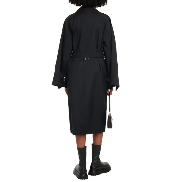 Burberry Blend Wool Trench Coat