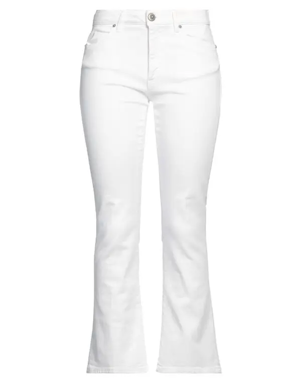 DONDUP Bootcut Mandy Pants - White