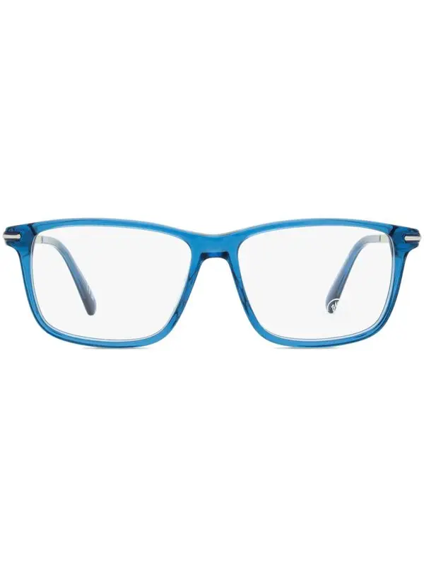 Moncler Rectangle-frame Glasses - Blue