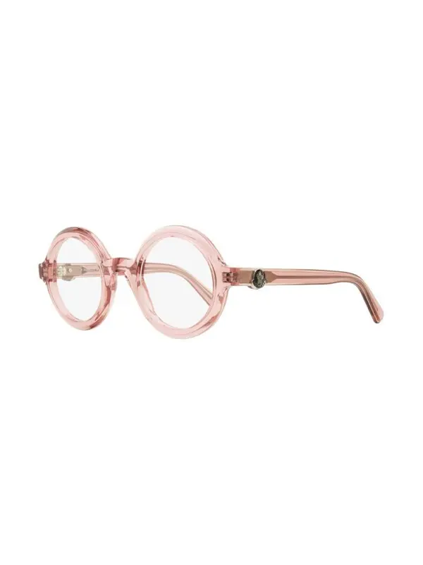 Moncler Ml5194 Round-frame Glasses - Pink